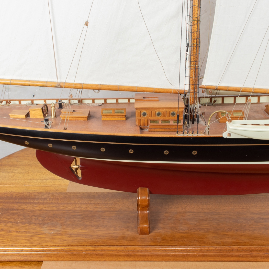 William Gardner | A scale model of the schooner yacht Atlantic, second ...
