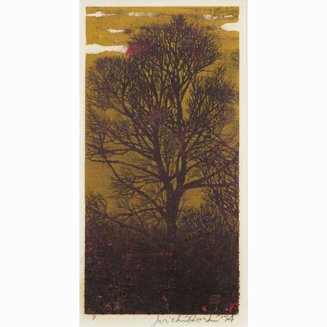 Joichi Hoshi | Tree of the King (Kato Garou 344) (1976) | MutualArt