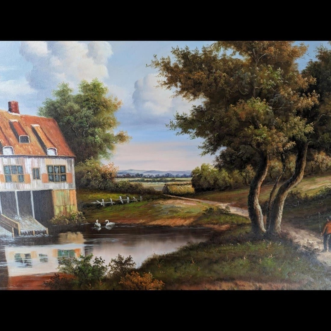 John Pollins | Signed John Pollins, 20th Century American Oil On Canvas ...