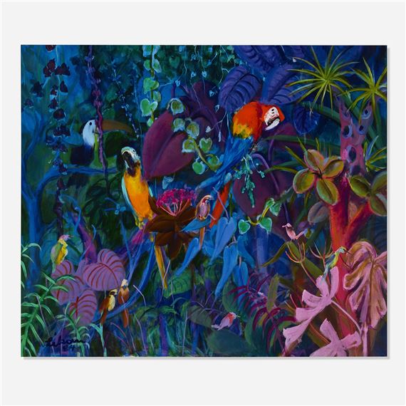 Gustav Likan | Birds in Paradise (1984) | MutualArt