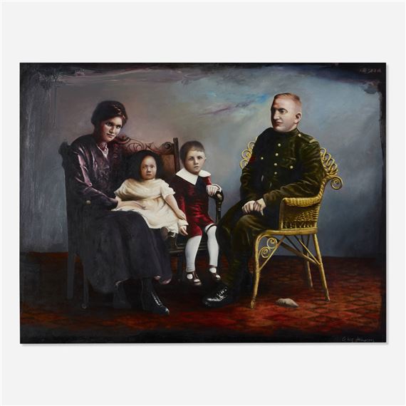 Guy Johnson | Family Portrait (1985) | MutualArt