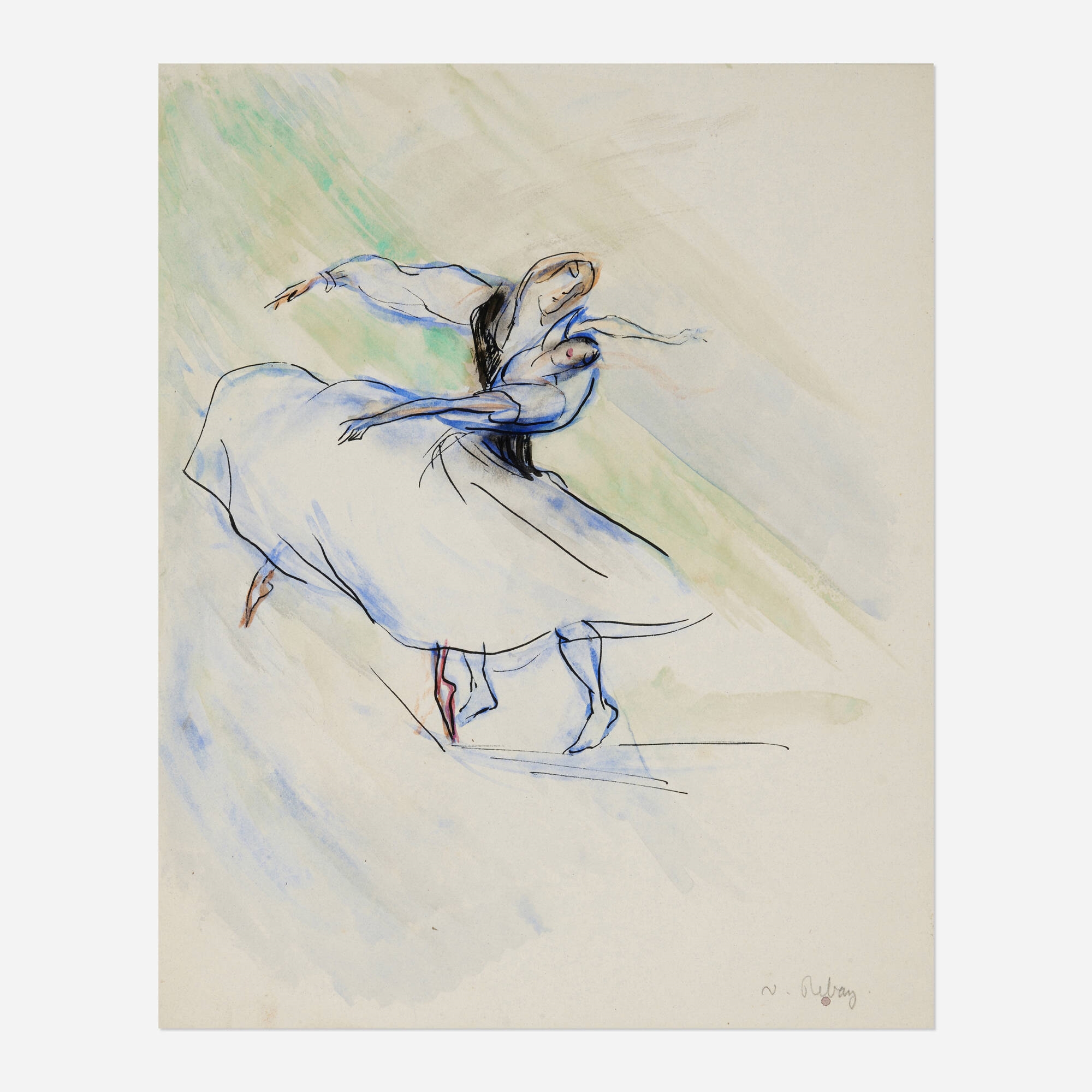 Hilla Rebay | Dancers | MutualArt