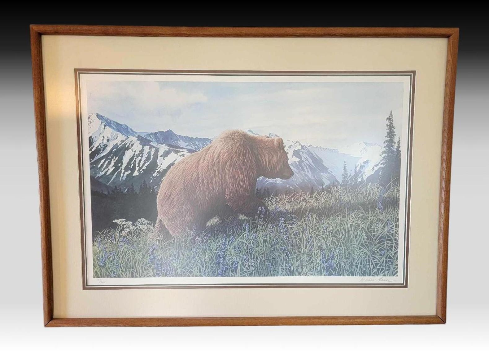 Charles Gause | Grizzly Bear | MutualArt