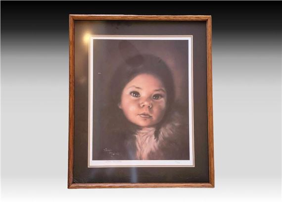 Shawn Hawbold | Young Child Portrait | MutualArt