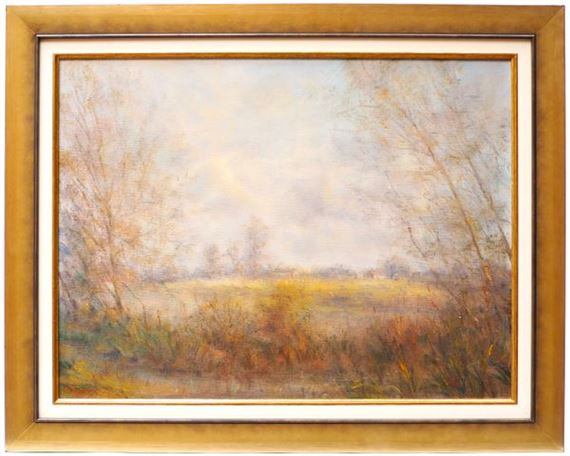 Paul Goetz | Paul GOETZ (1873-1952) Paysage Huile sur toile signée en ...