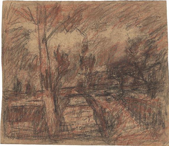 Otto Modersohn | Moorlands with canal (Circa 1936) | MutualArt