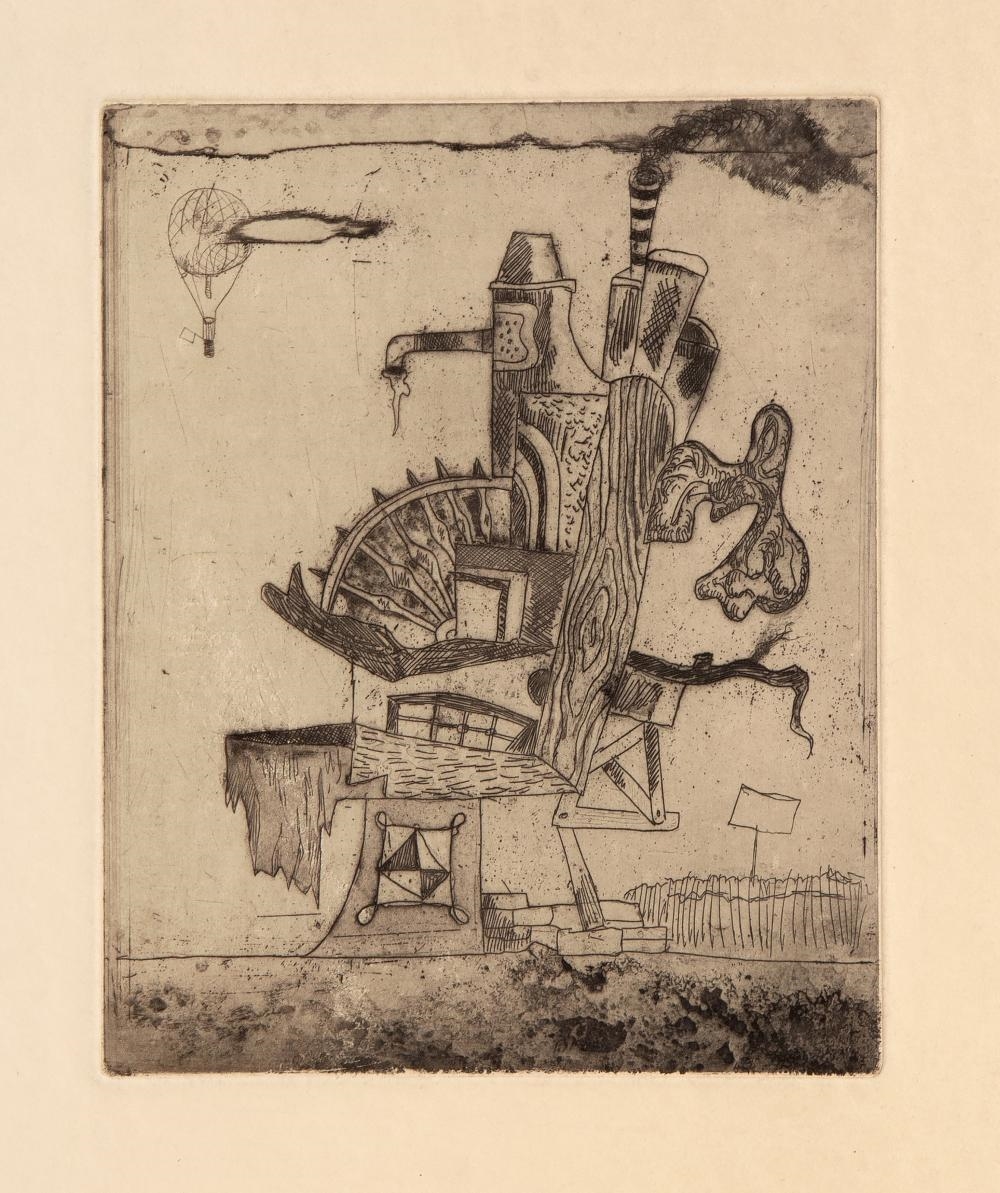 Kurt Seligmann | Composition surréaliste (1956) | MutualArt