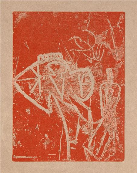 Roberto Matta | GREETING CARD (1964) | MutualArt