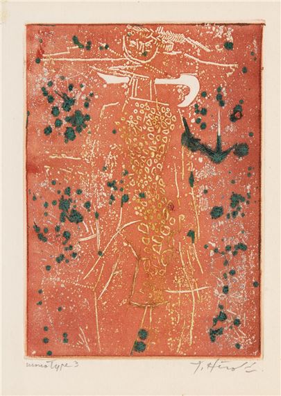 Jacques Hérold | ABSTRACT FIGURE (Circa 1955) | MutualArt