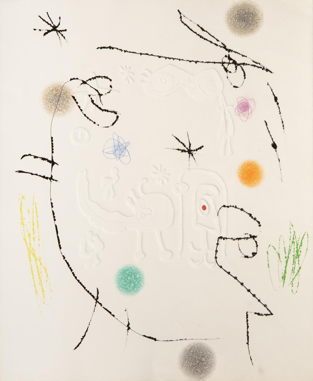 Joan Miró | Portfolio: Adonides by Jacques Prevert (1975) | MutualArt