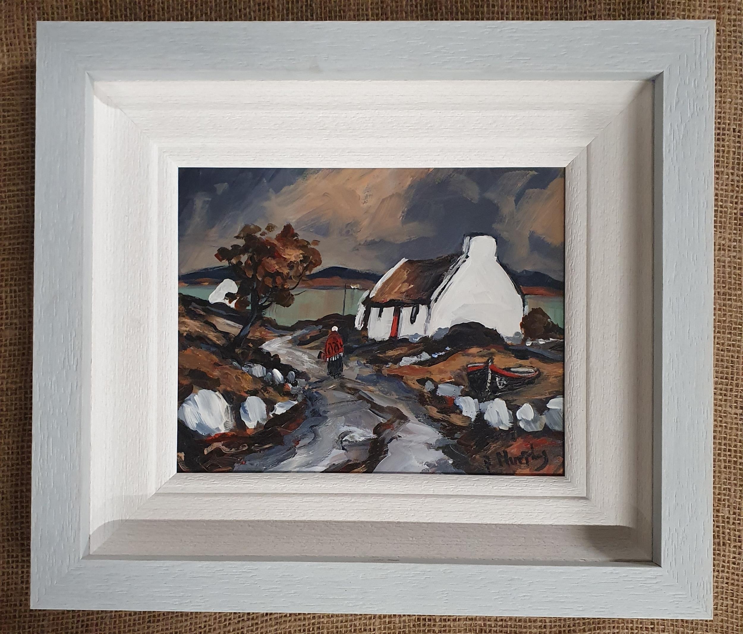 Patrick Murphy | Patrick Murphy . The Road Home. An Oil on Board signe ...