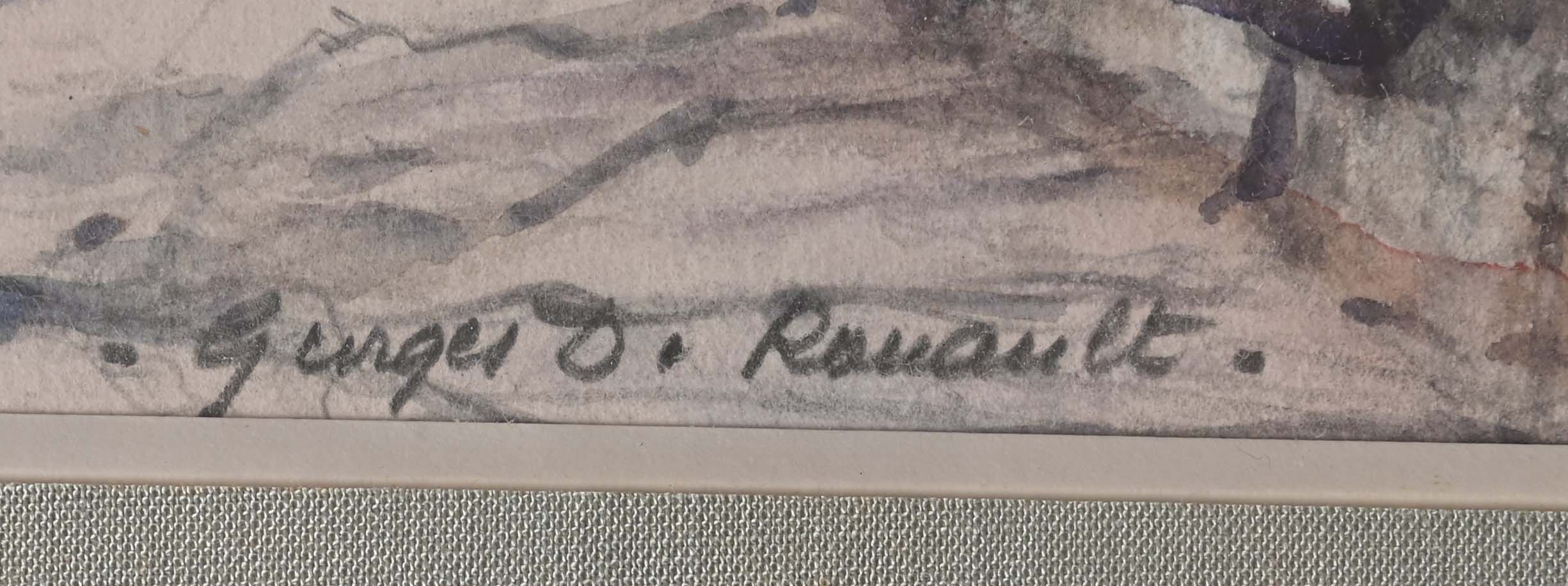 Georges Dominique Roualt | Les Bouquinistes et Bords de Seine | MutualArt