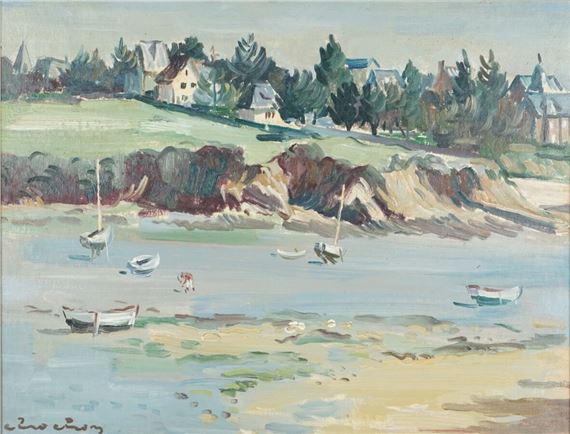 André Chochon | Les barques | MutualArt