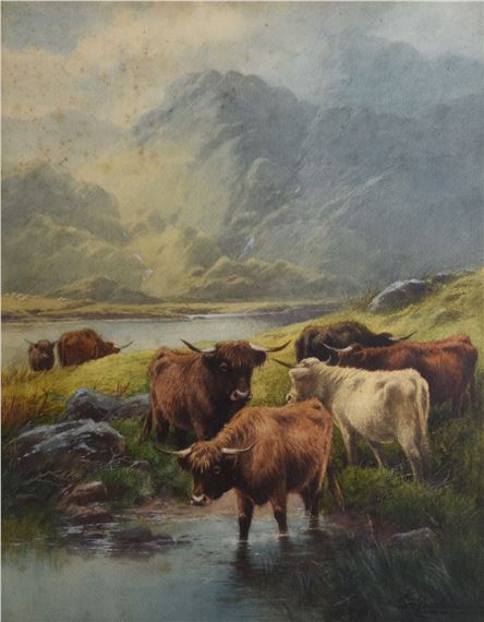 Thomas Rowden | Highland Cattle | MutualArt