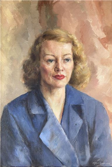 Robin Goodwin | Portrait of Mrs Beaumont Thomas (1898-1974) (1948 ...