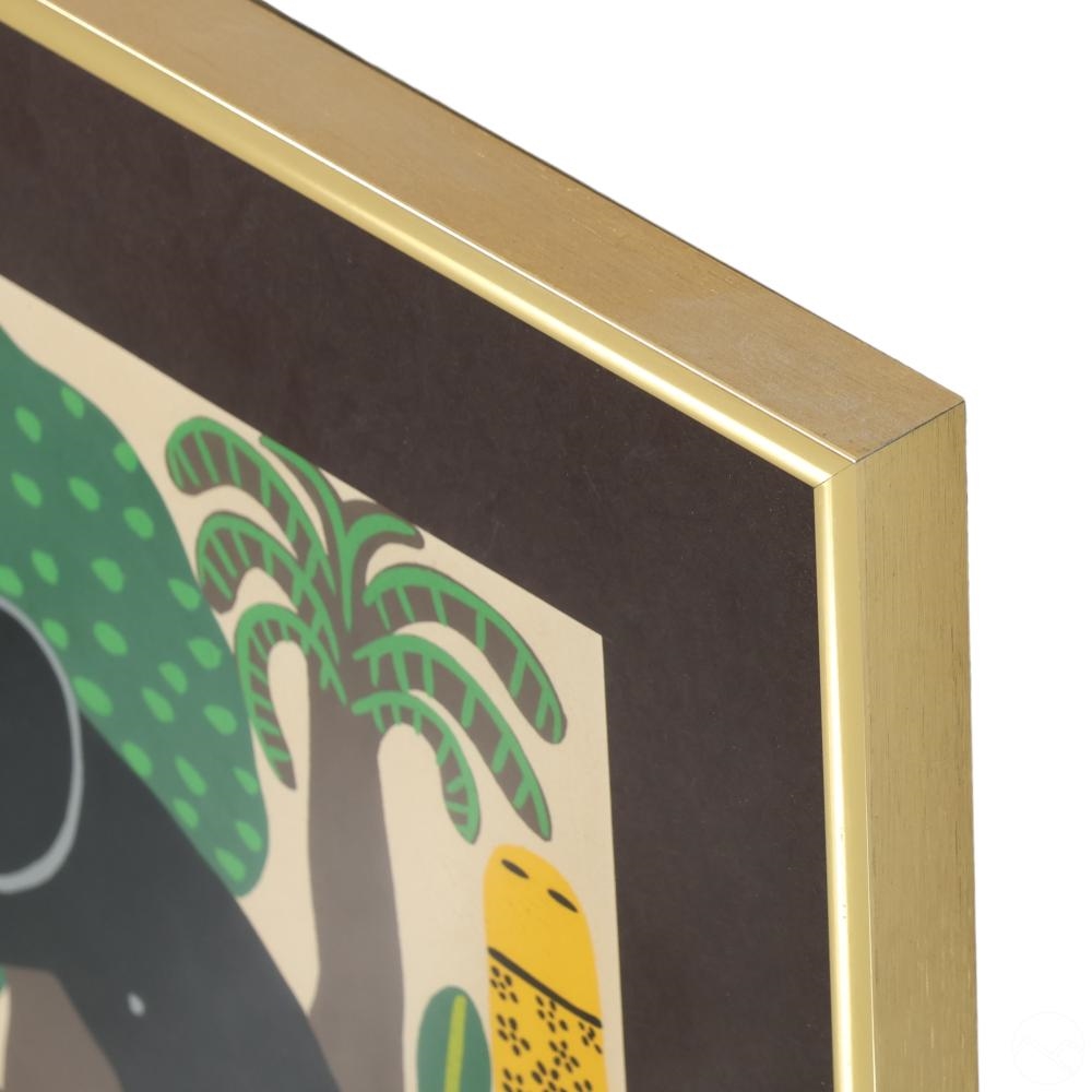 Manuel Mendive | Manuel Mendive b.1944 Afro Cuban Gouache Painting ...