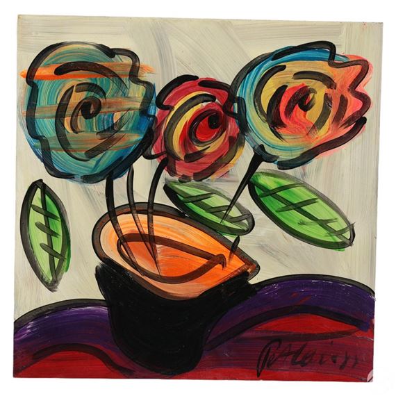 Peter Robert Keil | Peter Keil b.1942 Neo Expressionism Oil Painting ...