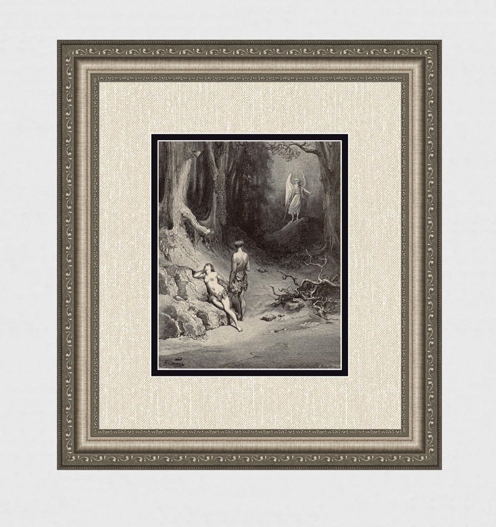 Gustave Doré | Adam and Eve's Banishment (Milton's Paradise Lost ...