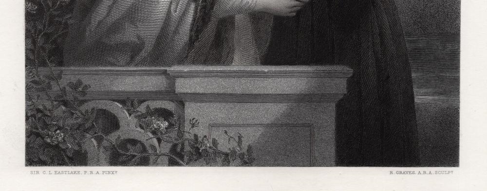 Sir Charles Lock Eastlake | 1800s Charles Lock Eastlake Engraving ...