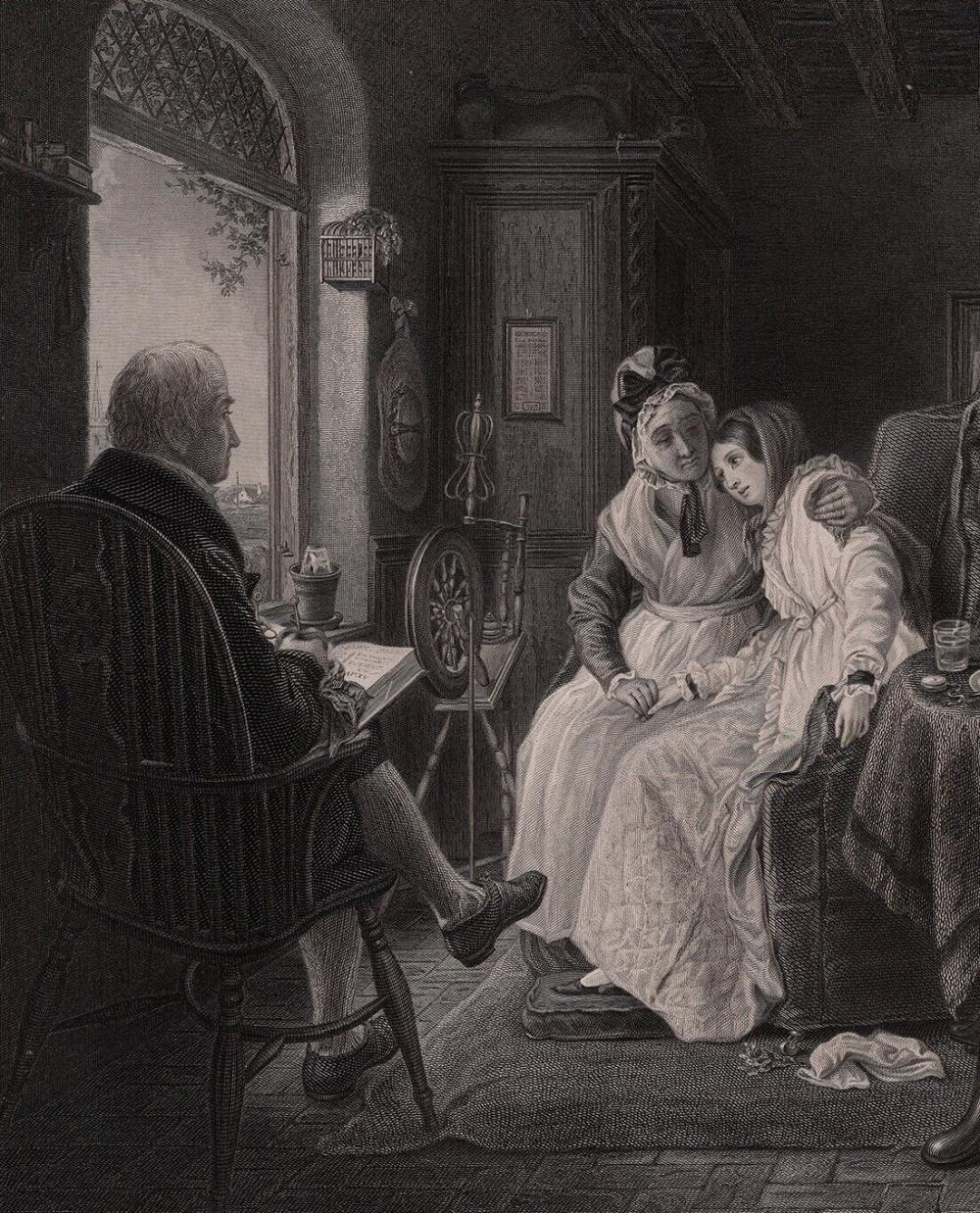 John Calcott Horsley | John Callcott Horsley 1800s Engraving Pride of ...