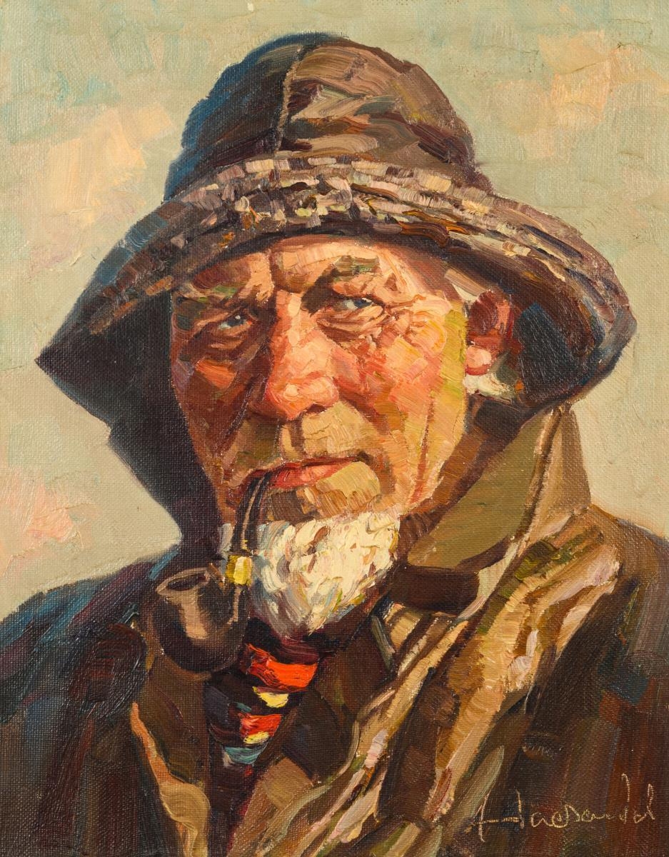 Harry Haerendel | Hunter with a Pipe | MutualArt