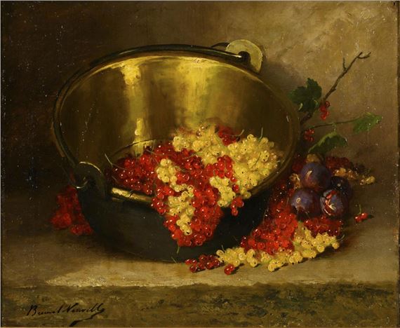 Arthur Alfred Brunel de Neuville | Fruit still life | MutualArt