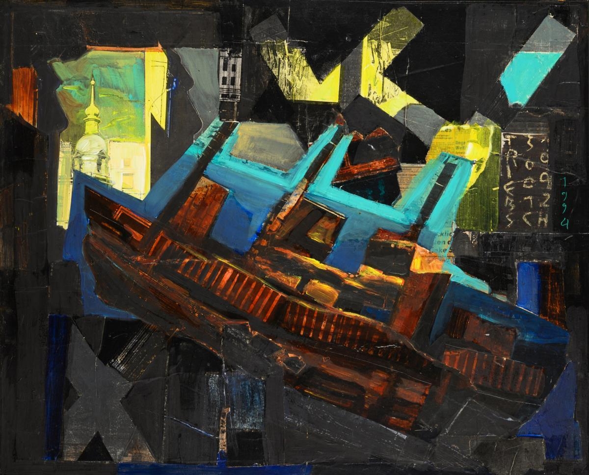 Hans Joachim Triebsch | Die Arche geht unter (1994) | MutualArt