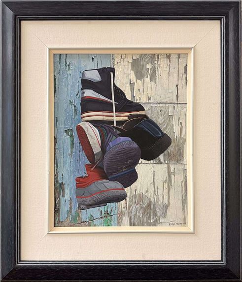 Lloyd Pretty | Hanging Boots (2007) | MutualArt