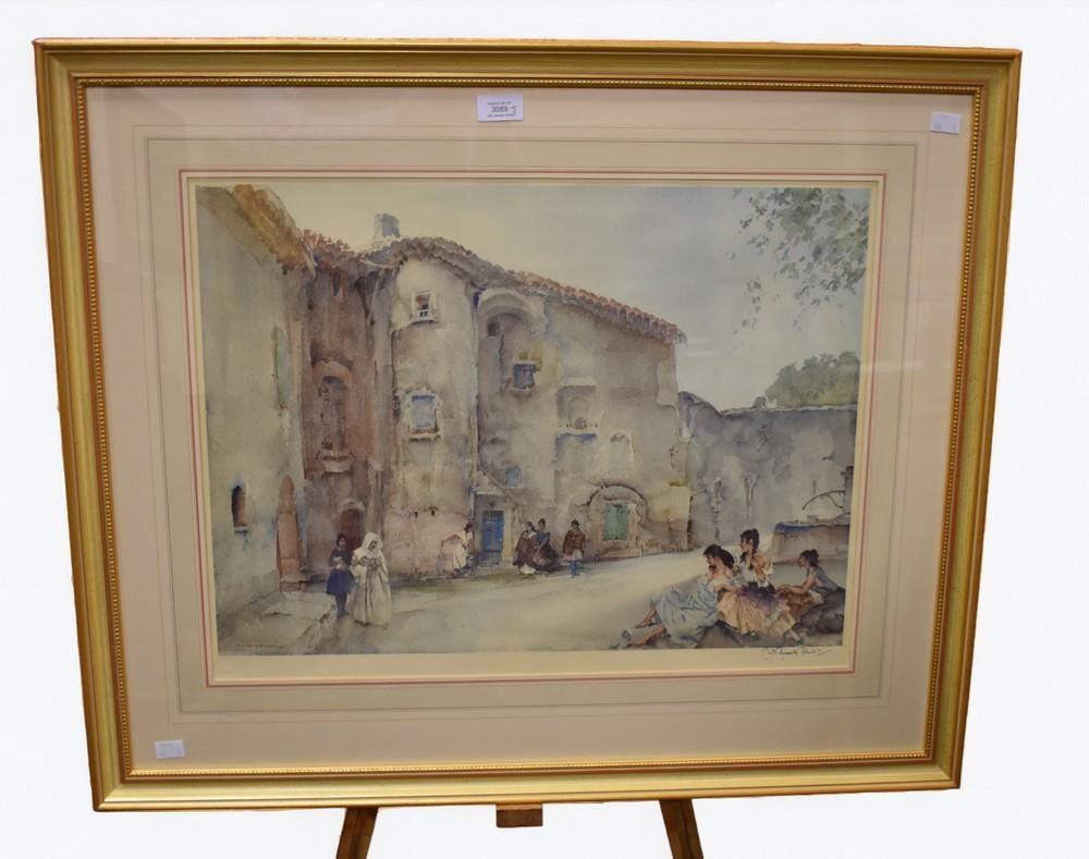 William Russell Flint | The Two) Models (1955 - 1956) | MutualArt