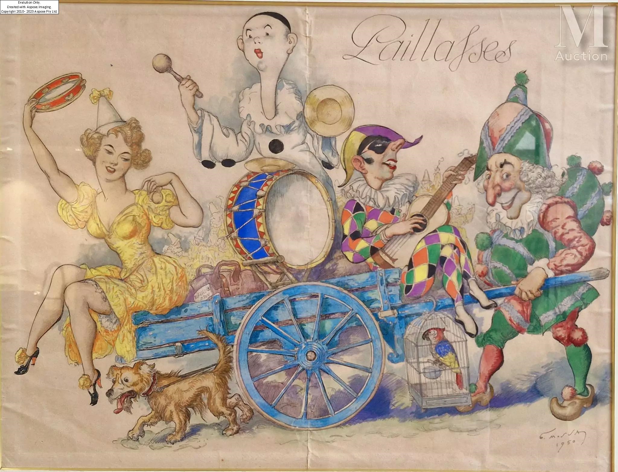 Gustave Adolphe Mossa | LA JUNGFRAU (1912) | MutualArt