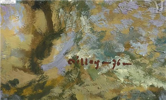 Ramon Dilley | Paysage provençal au mas (1976) | MutualArt