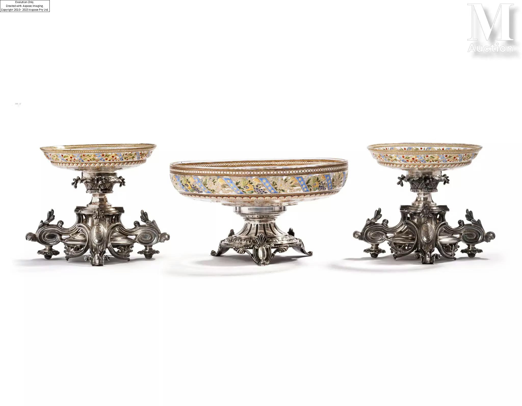 Philippe Joseph Brocard | Garniture de table Philippe-Joseph BROCARD ...