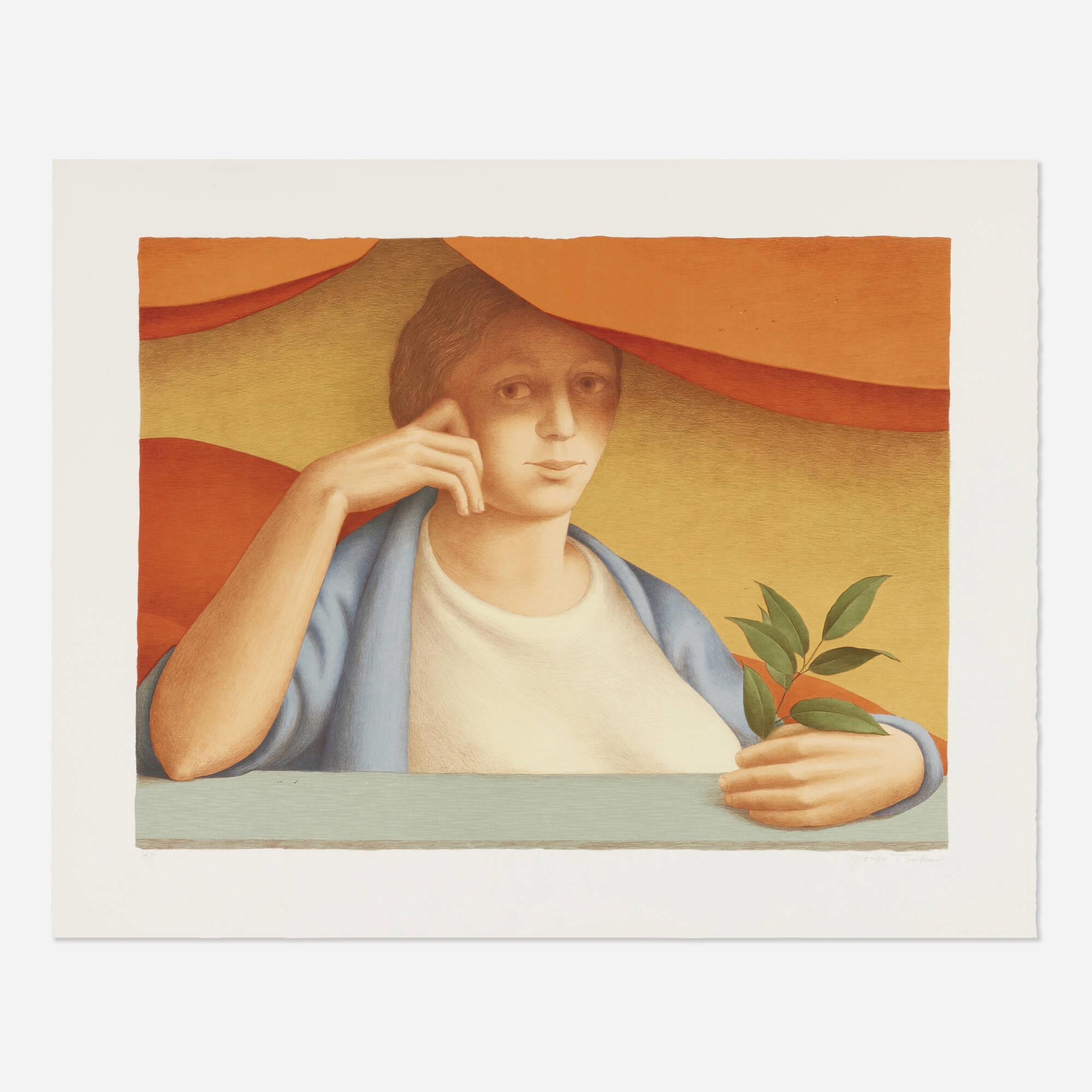 George Tooker | Un Ballo ...in Maschera (1983) | MutualArt