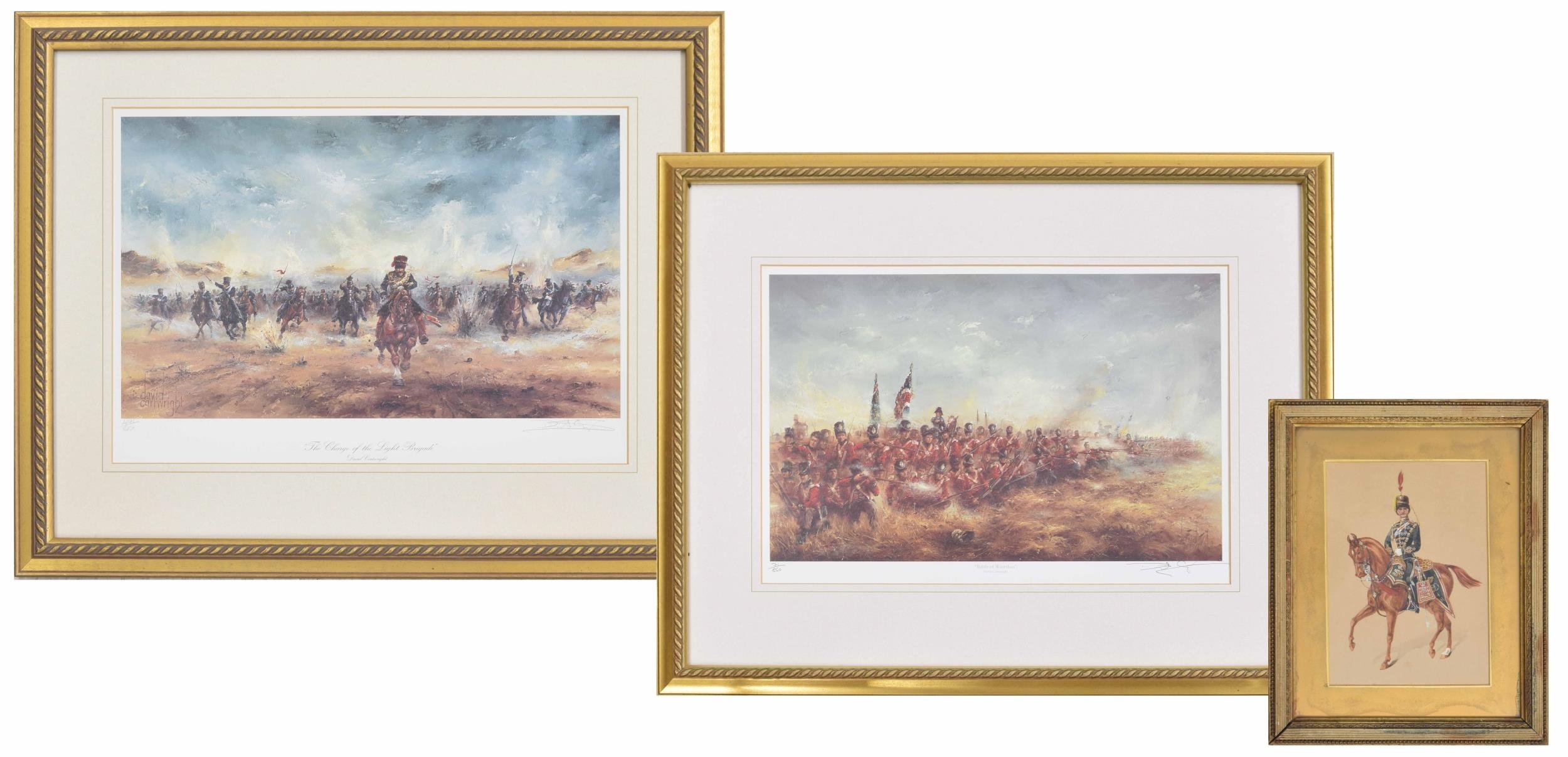 Richard Simkin | Study of a soldier seated on horseback | MutualArt