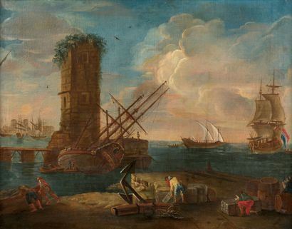 Adrien Manglard | 18th century FRENCH school, entourage of Adrien ...