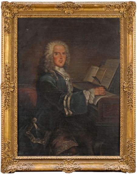 French School, 17th Century | Portrait of the composer Louis Nicolas ...