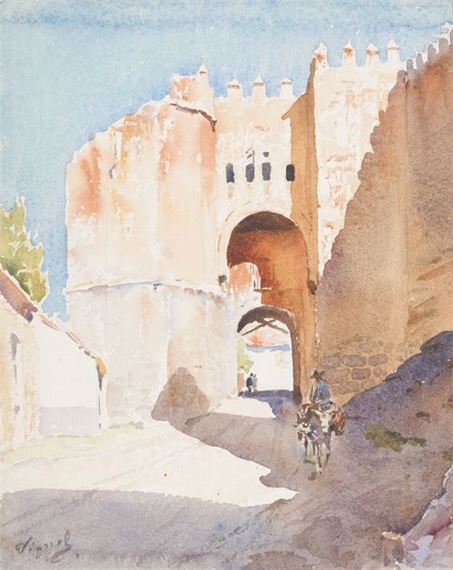 Pierre-victor-louis Vignal | Town in North Africa | MutualArt