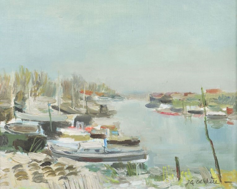 Jean-Gérard Carrère | Oyster port | MutualArt