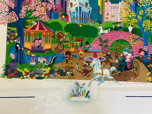 Melanie Taylor-Kent | Looney Toons take New York | MutualArt