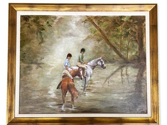 Josephine Taylor | Josephine Taylor. Oil/Canvas: Forest Riders | MutualArt