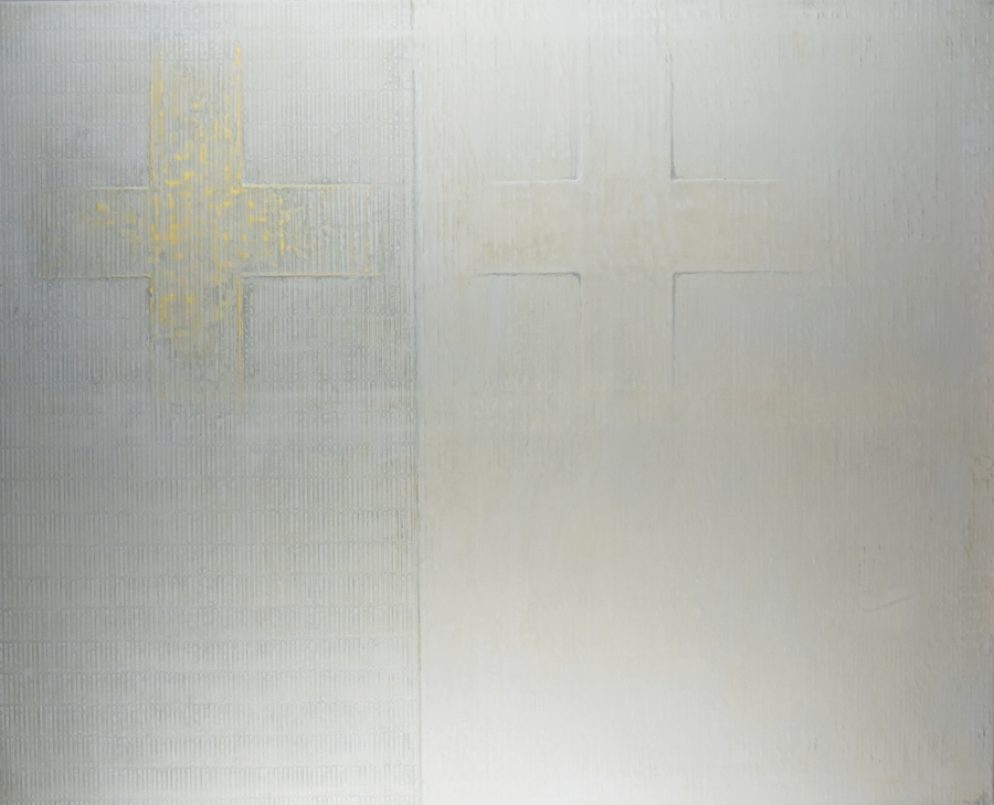 Peter Royen | Royen, Peter: Kreuze im Feld (1984) | MutualArt
