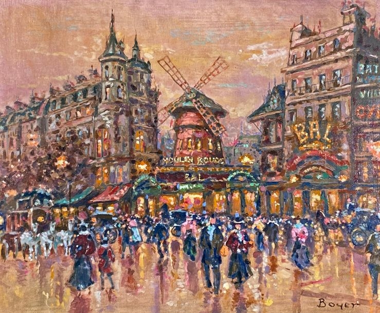 Emile Boyer | The Moulin Rouge | MutualArt