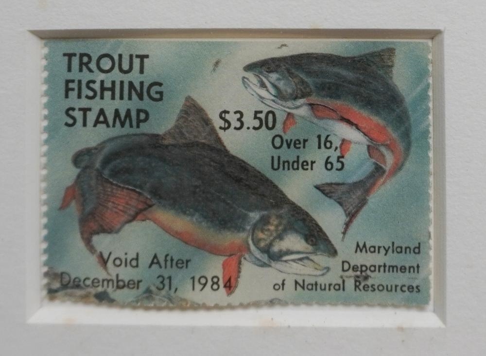 Stephen L. Perrine | Trout Fishing Stamp Illustration (1984) | MutualArt