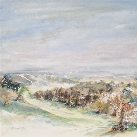 D. Summers | Landscape with rolling hills | MutualArt