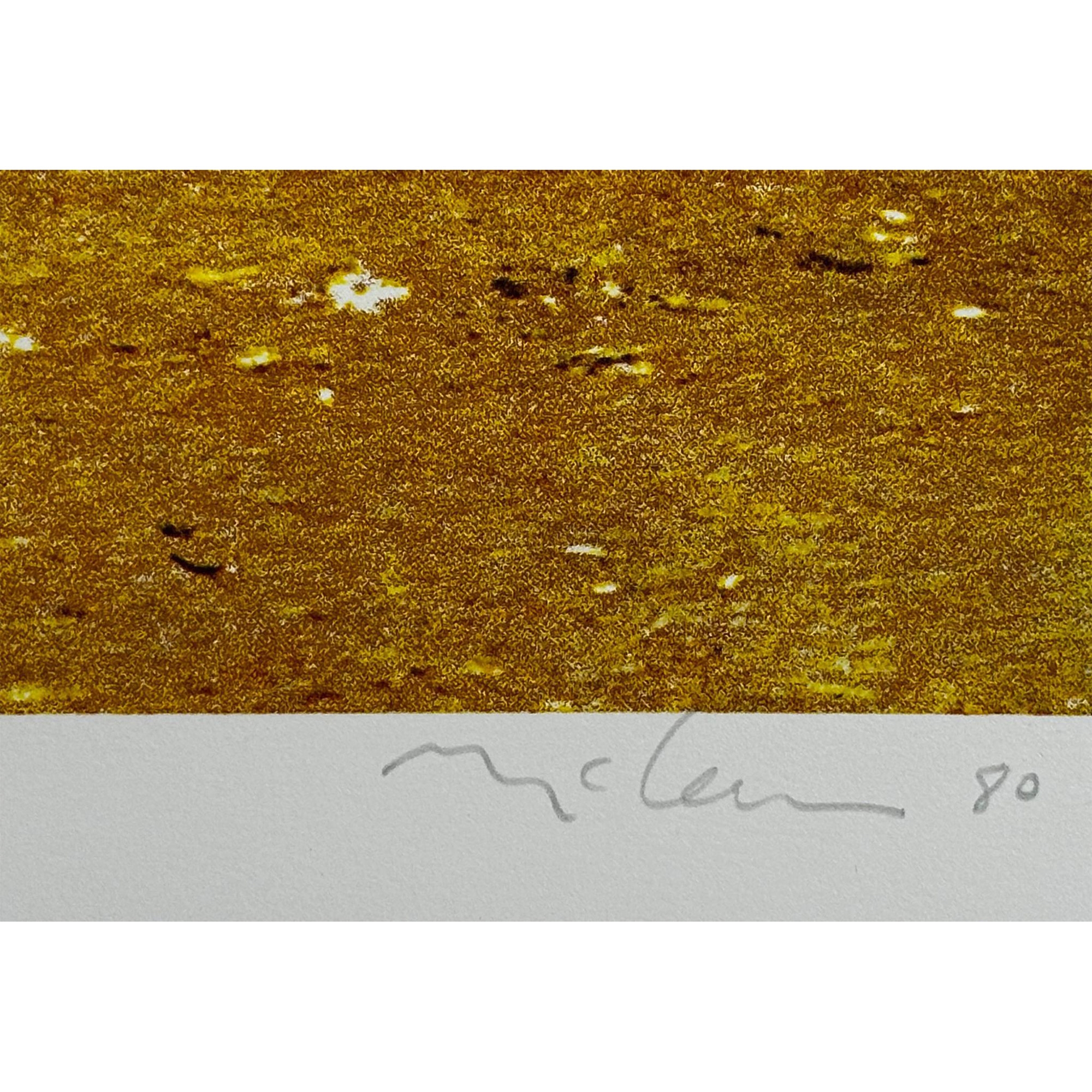 Richard McLean | Richard McLean (American 1934-2014) Lithograph Lucky ...