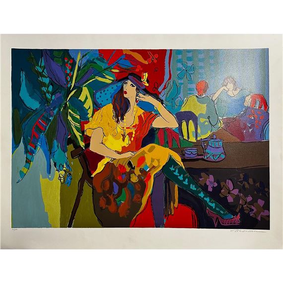 Isaac Maimon | Isaac Maimon (Israel) 1951 Serigraph Table for One ...
