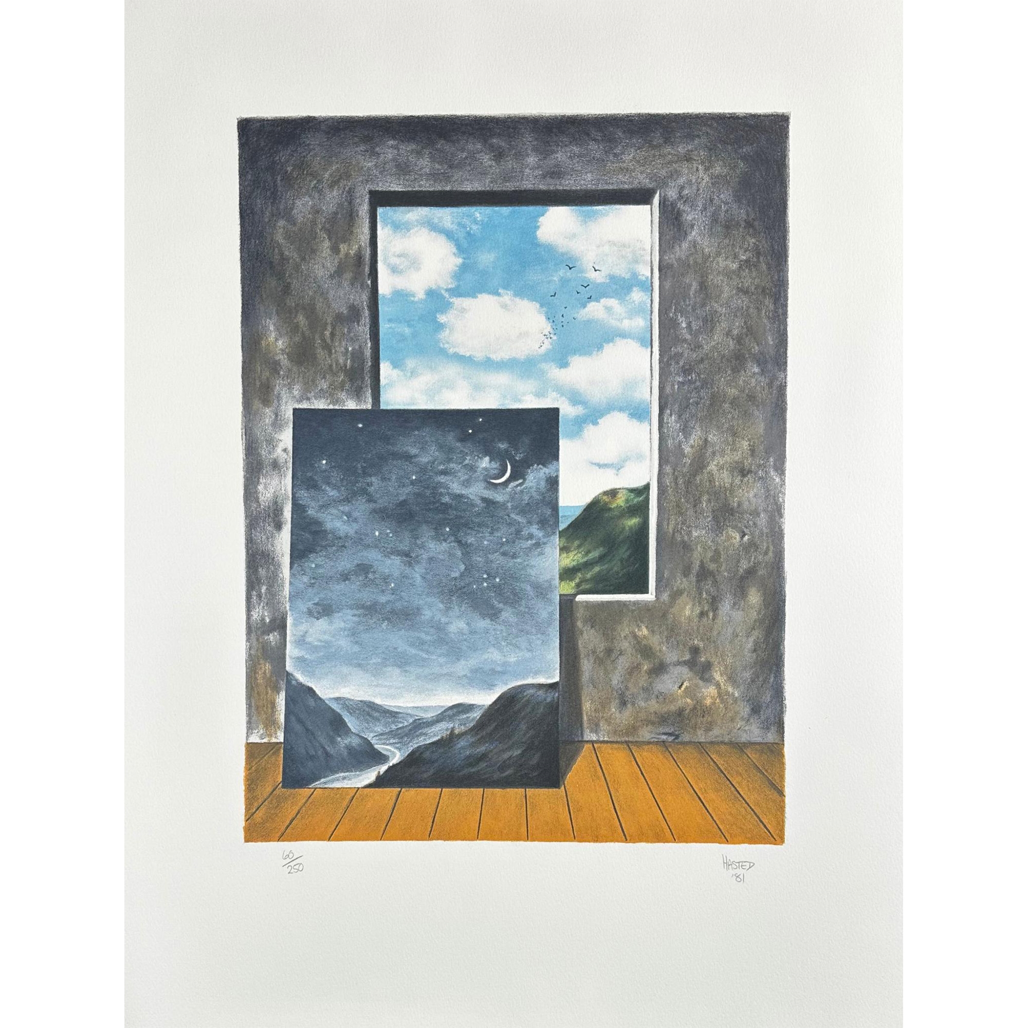 Michael Hasted | Michael Hasted (British 1945) Lithograph Random ...