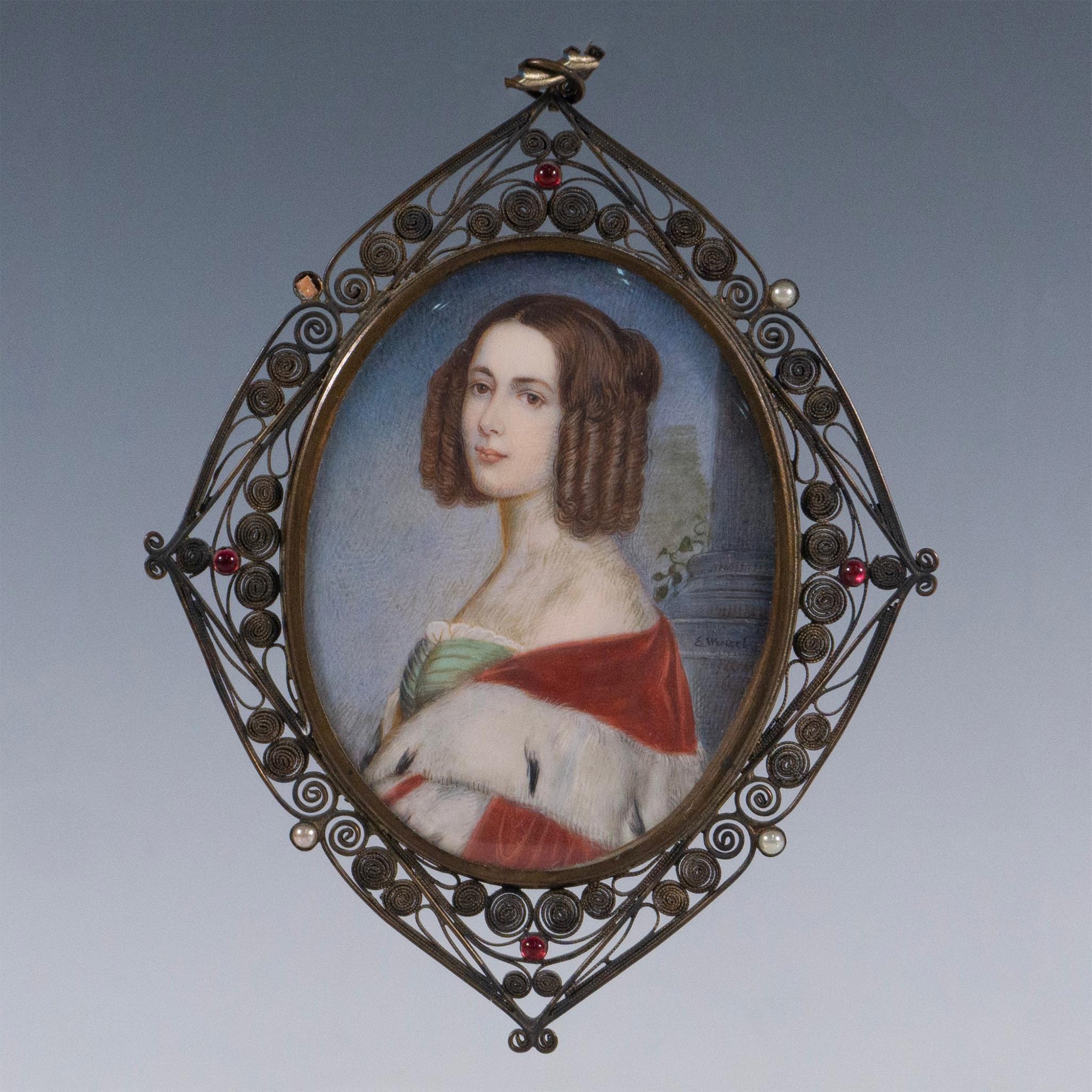 Joseph Stieler | PORTRAIT OF HELENE SEDELMAYER [HELENE SEDELMAYER ...