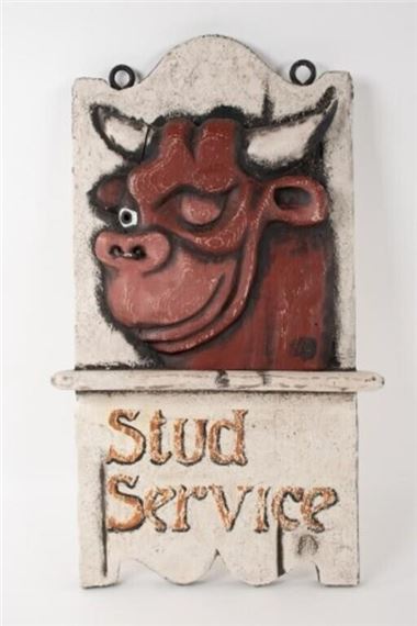 Jarvis Boone | Whimsical Stud Service advertising sign featuring a ...