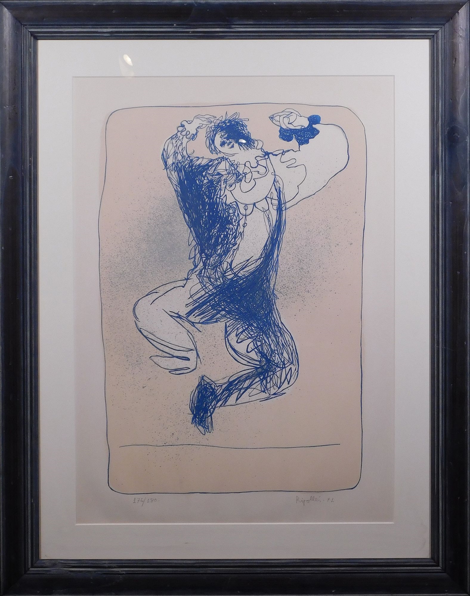 Juan García Ripollés | Harlequin Leaping (1971) | MutualArt